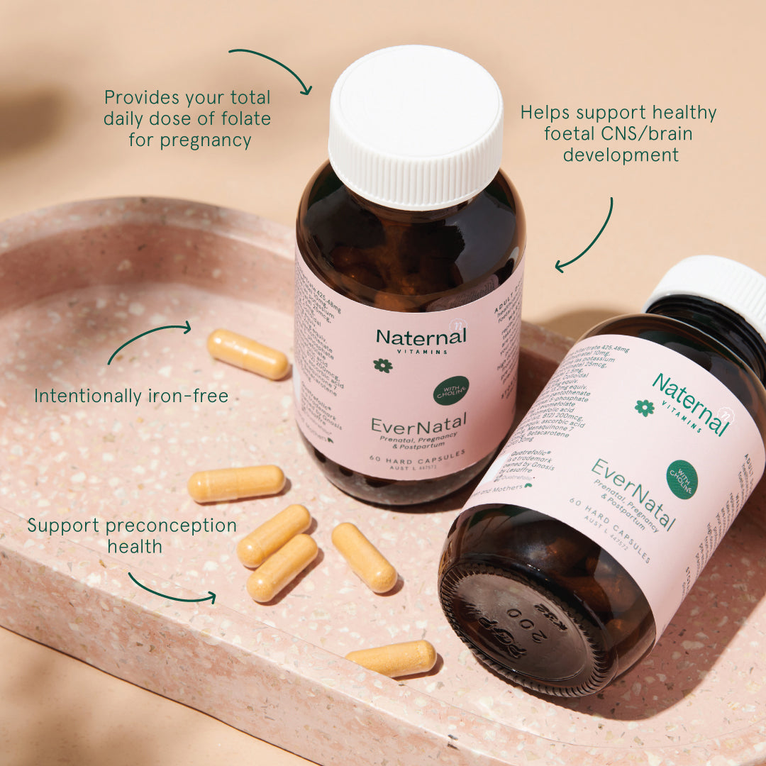 EverNatal Prenatal Postnatal Vitamins Australia | Naternal Vitamins
