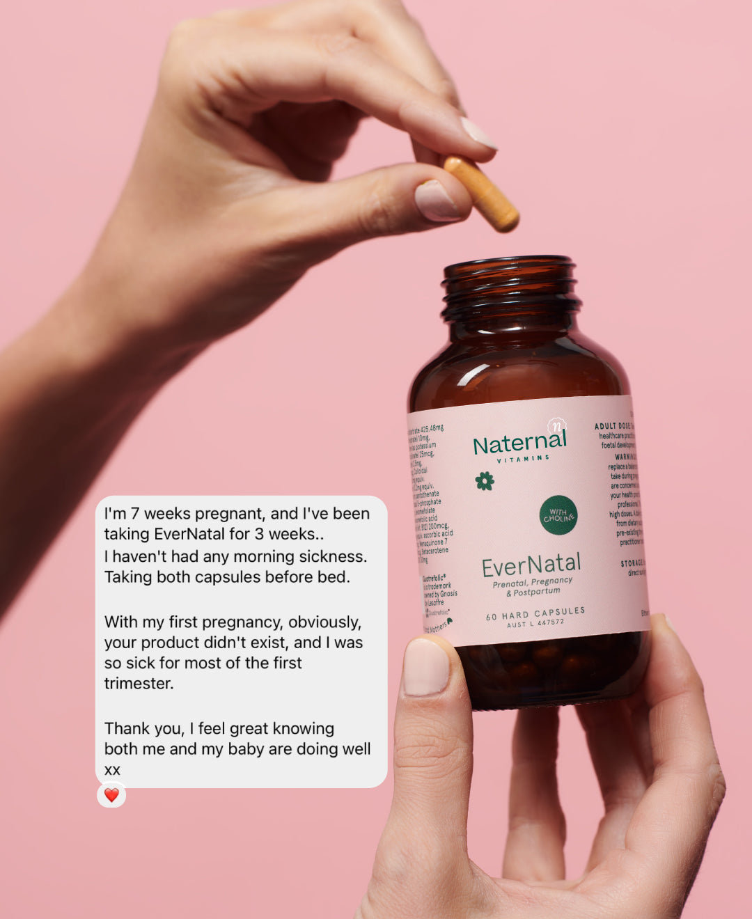 EverNatal Prenatal Postnatal Vitamins Australia | Naternal Vitamins
